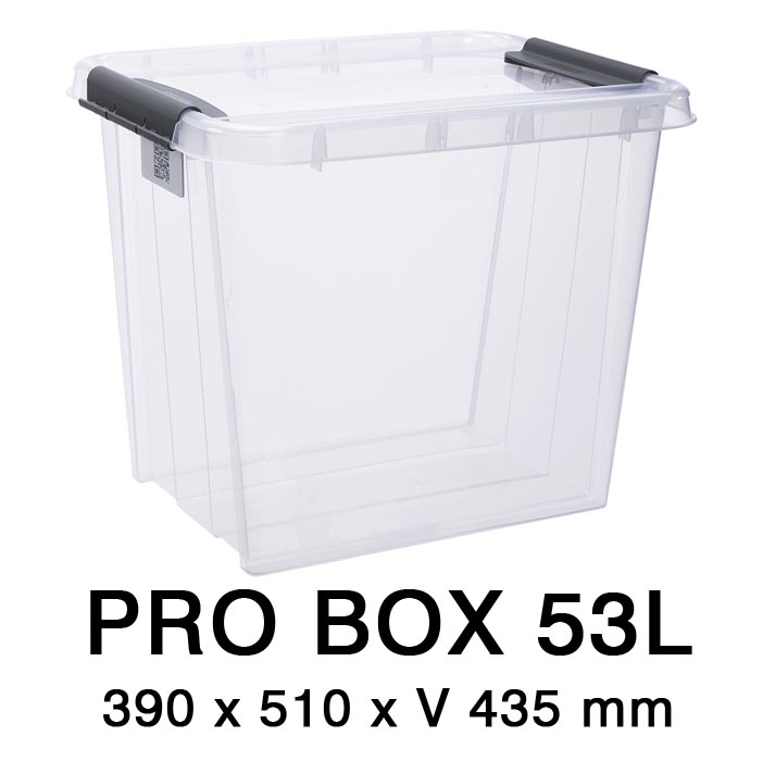 Plastový úložný box PRO BOX 53 L